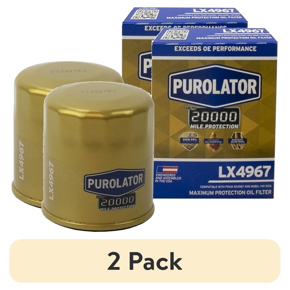 Purolator 20K Oil Filter LX9688 Exceeds OE Engine Performance for ...