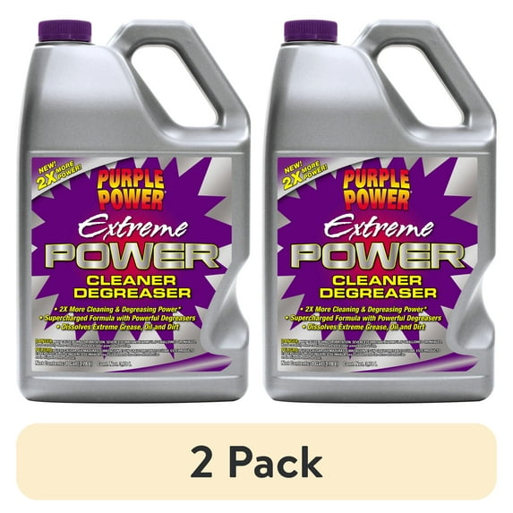 (2 pack) Purple Power Extreme Power Cleaner/Degreaser (1 Gallon ...