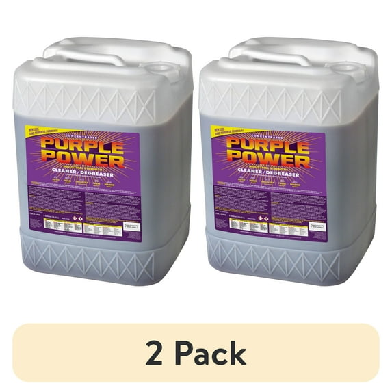 (2 pack) Purple Power Industrial Strength Cleaner and Degreaser, 5 ...