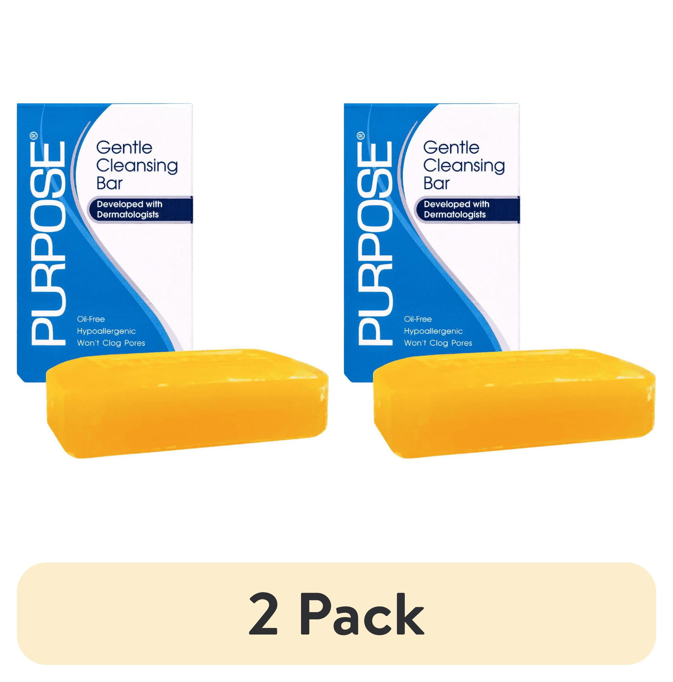 (2 pack) Purpose Gentle Facial Cleanser and Face Wash Bar For Sensitive ...