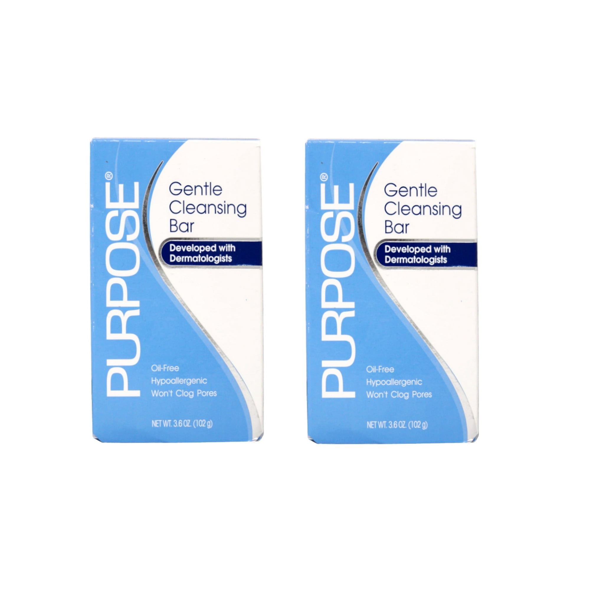 (2 pack) Purpose Gentle Cleansing Face Bar 3.6 oz - Walmart.com