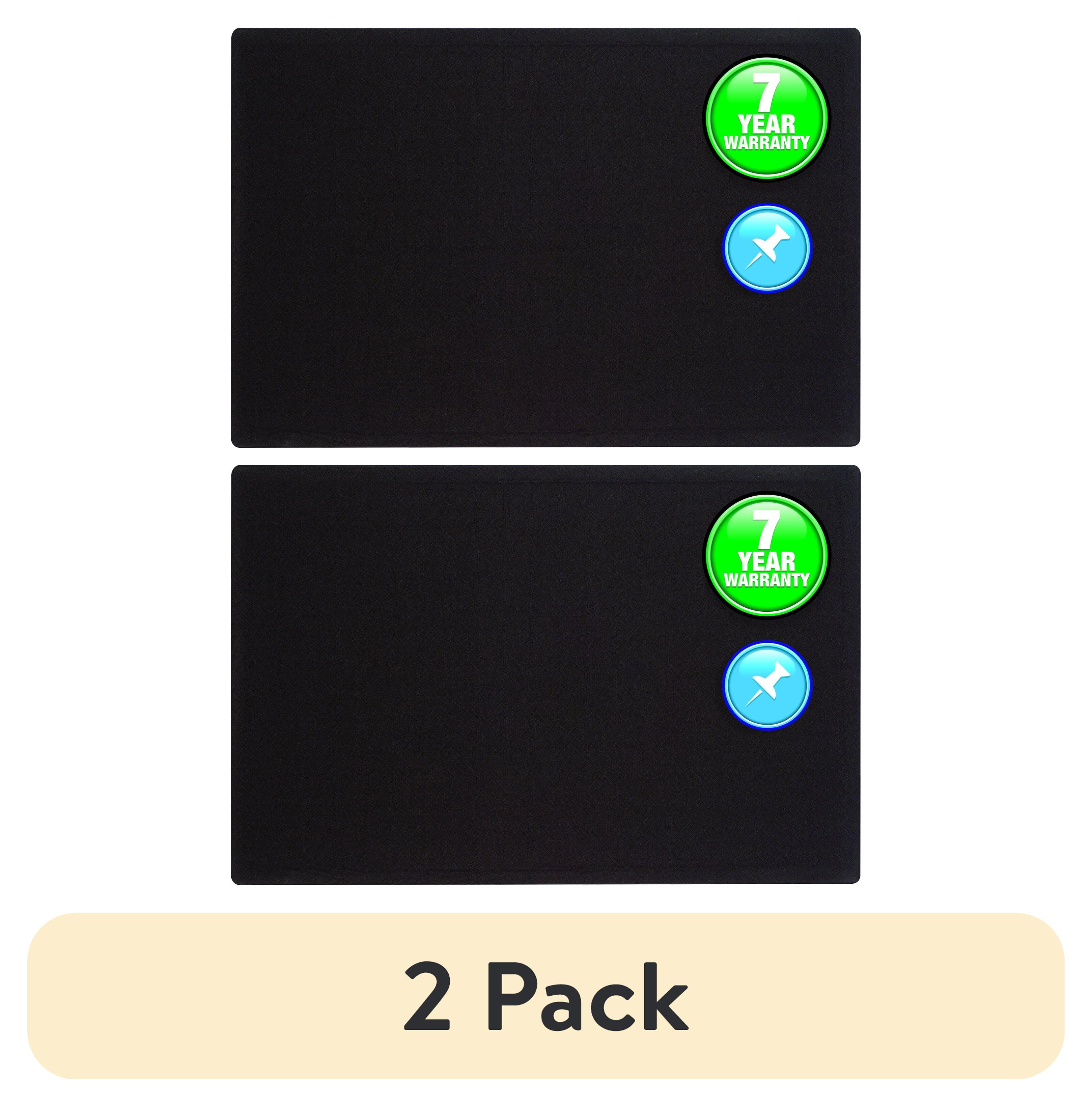 (2 pack) Quartet Oval Office Frameless Fabric Tack Bulletin Board - 24 ...