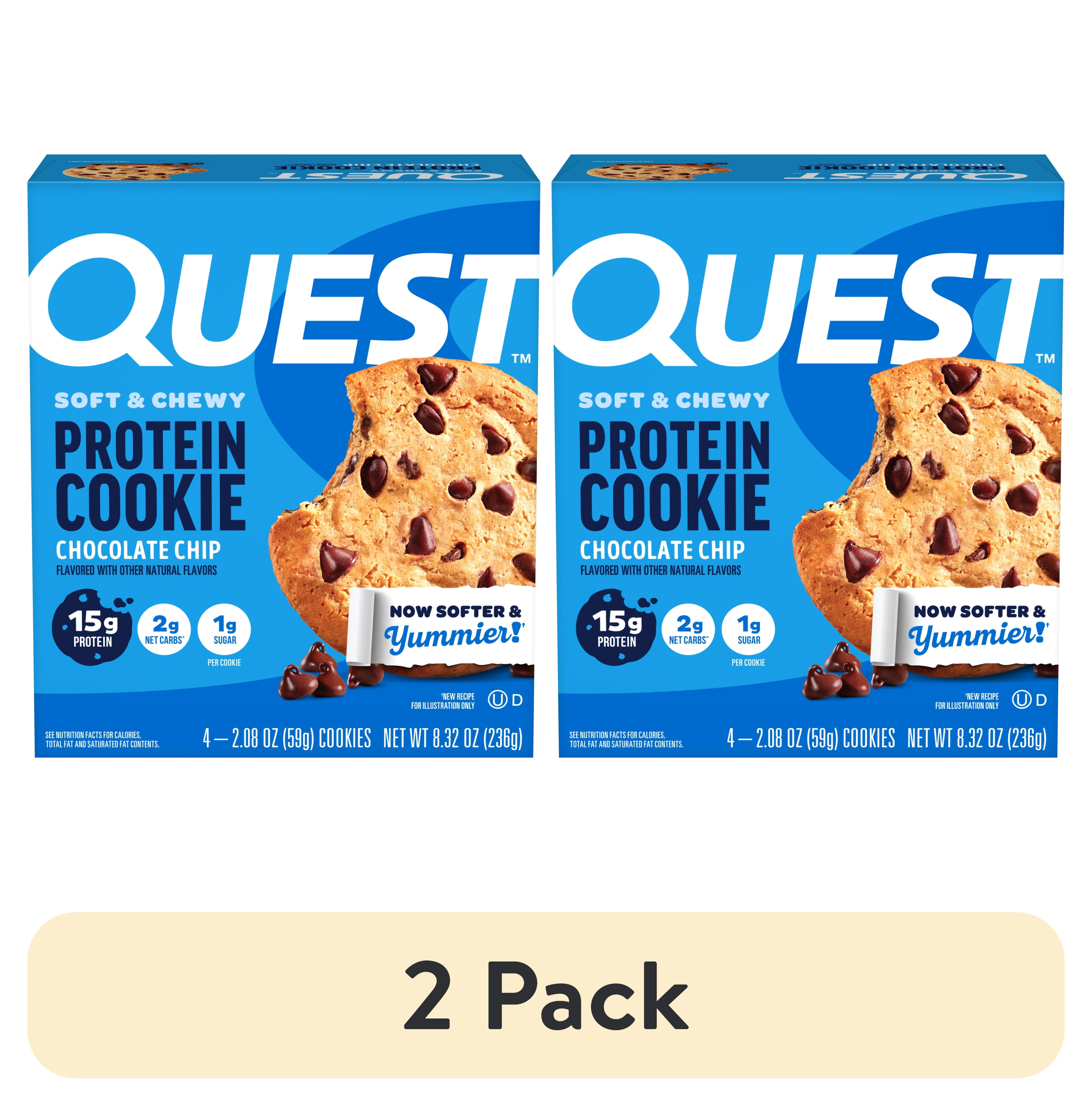 Quest Protein Cookies (2 pack) - Walmart Business Supplies