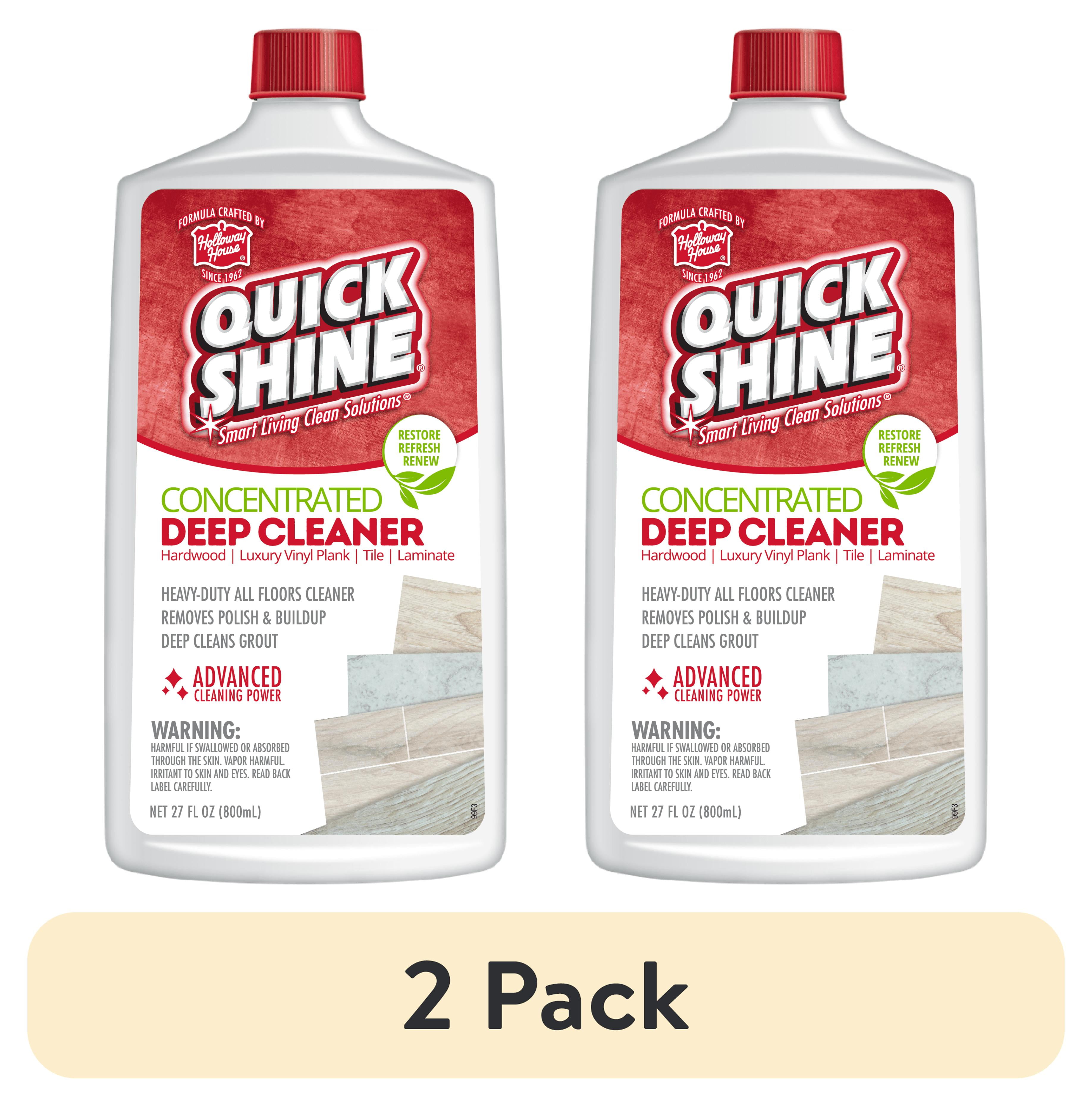 (2 pack) Quick Shine Concentrated Multi-Surface Deep Cleaner; 27 oz. - Walmart.com