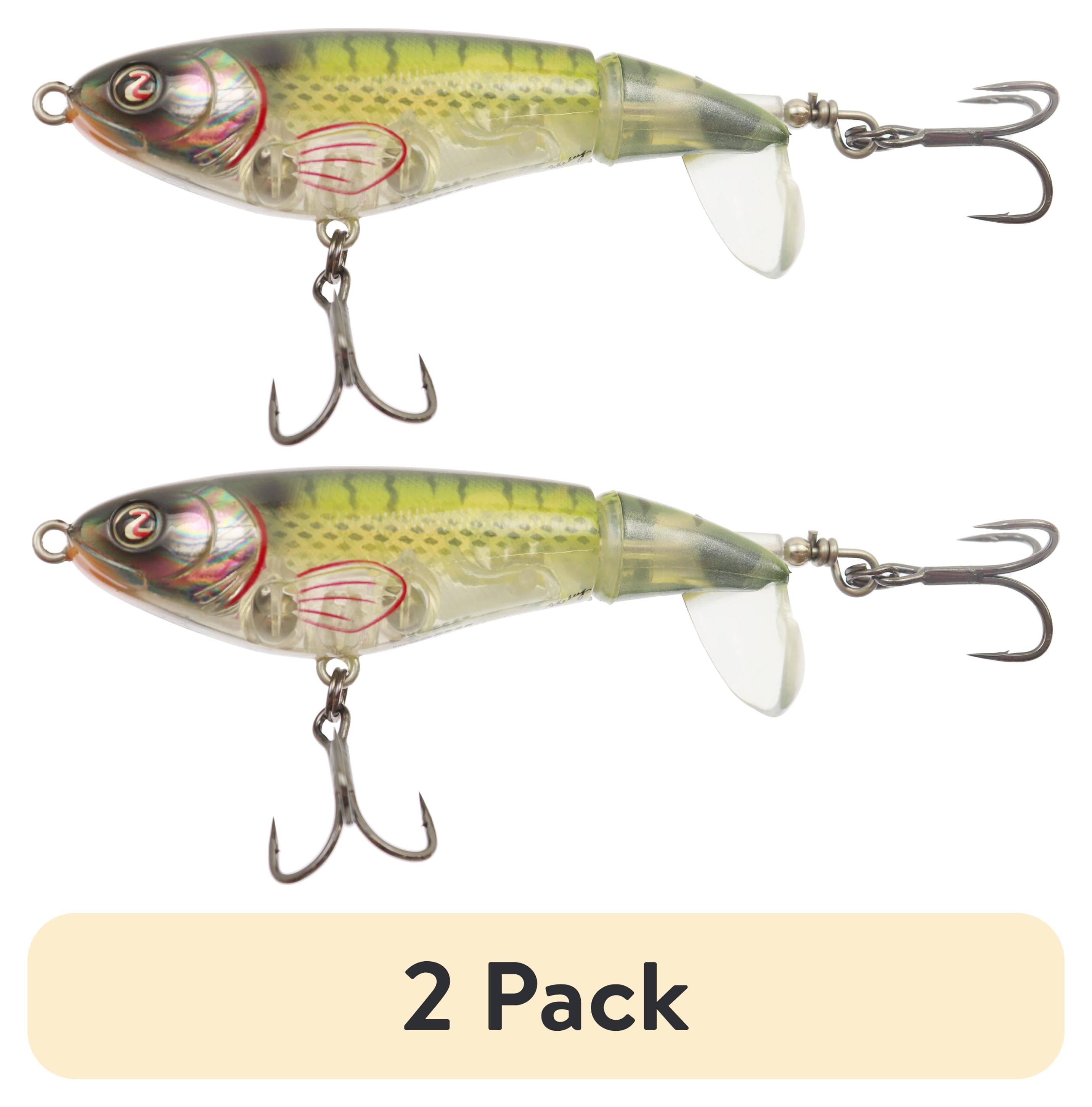(2 pack) R2S Whopper Plopper 110 Bluegill Hard Plastic Fishing Lure ...