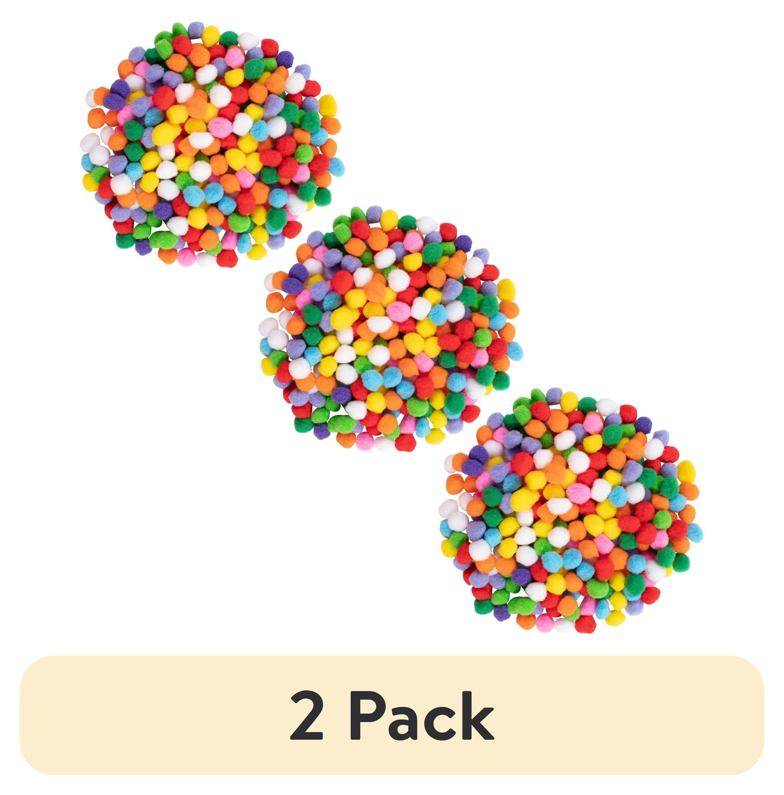 (2 pack) READY 2 LEARN Pom Poms - Assorted Colors - 240 Per Pack - 3 ...