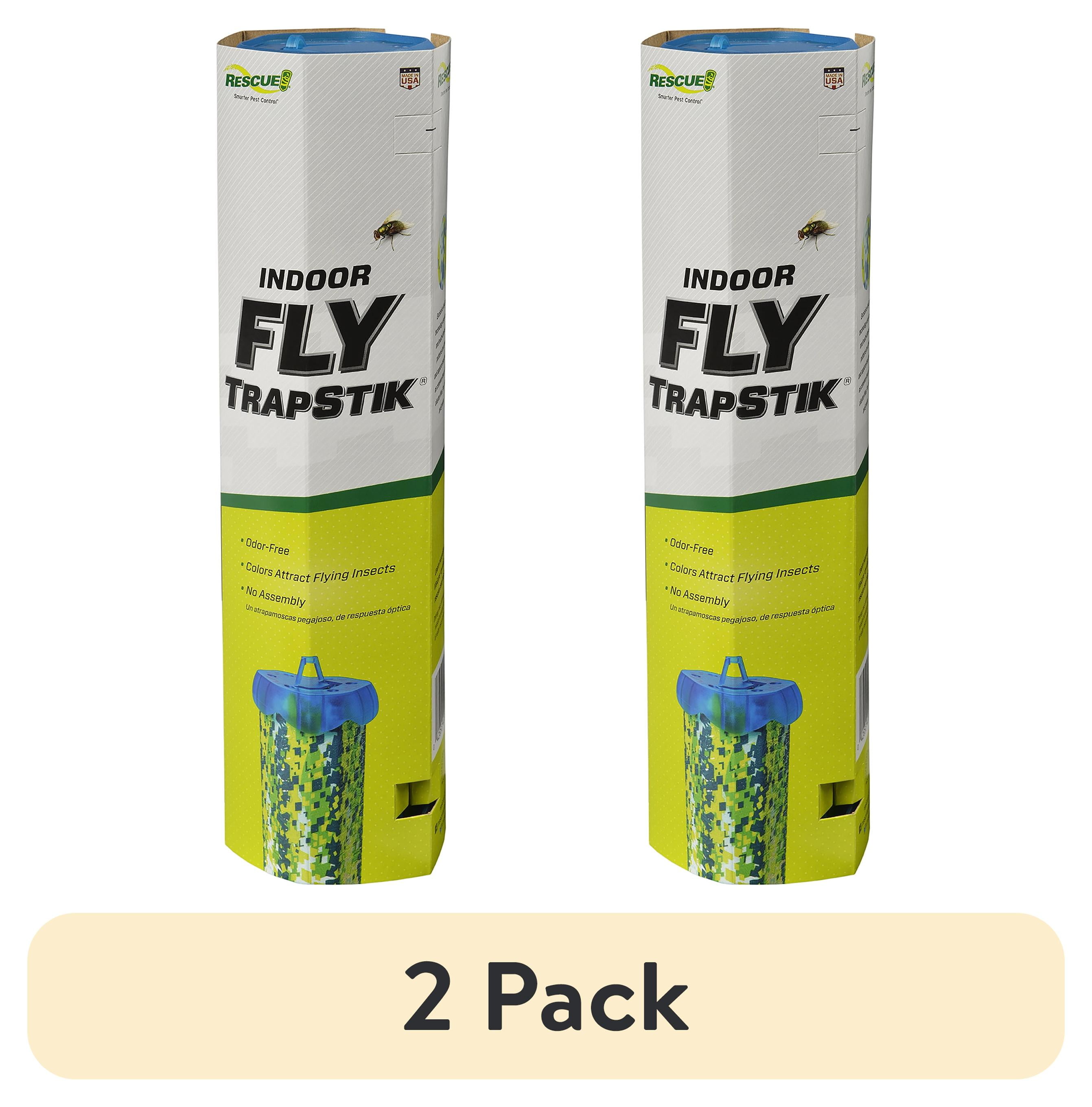 (2 pack) RESCUE! Trapstik® Fly Trap, for Indoor Use, 1 Pack - Walmart.com
