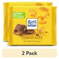 (2 pack) Ritter Sport Milk Chocolate Candy Bar with Crispy Flakes ...