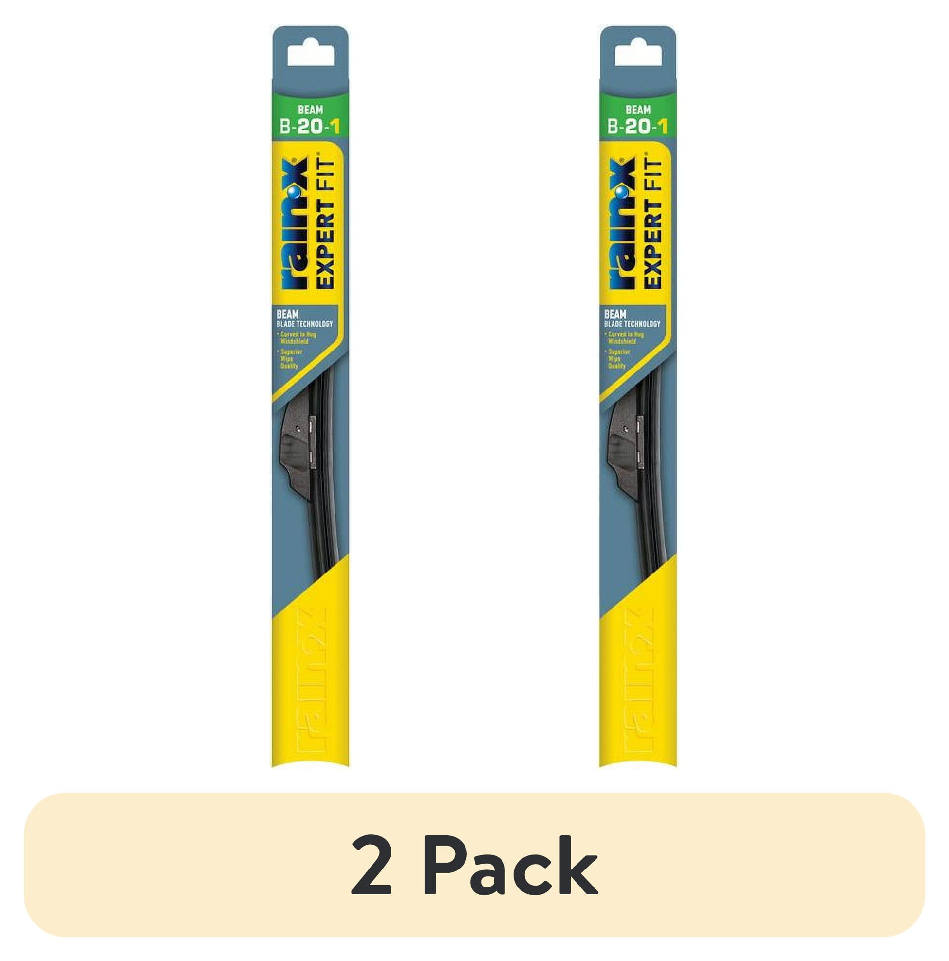 (2 pack) Rain-X Expert Fit Beam Windshield Wiper Blade, 20" B20-1 ...