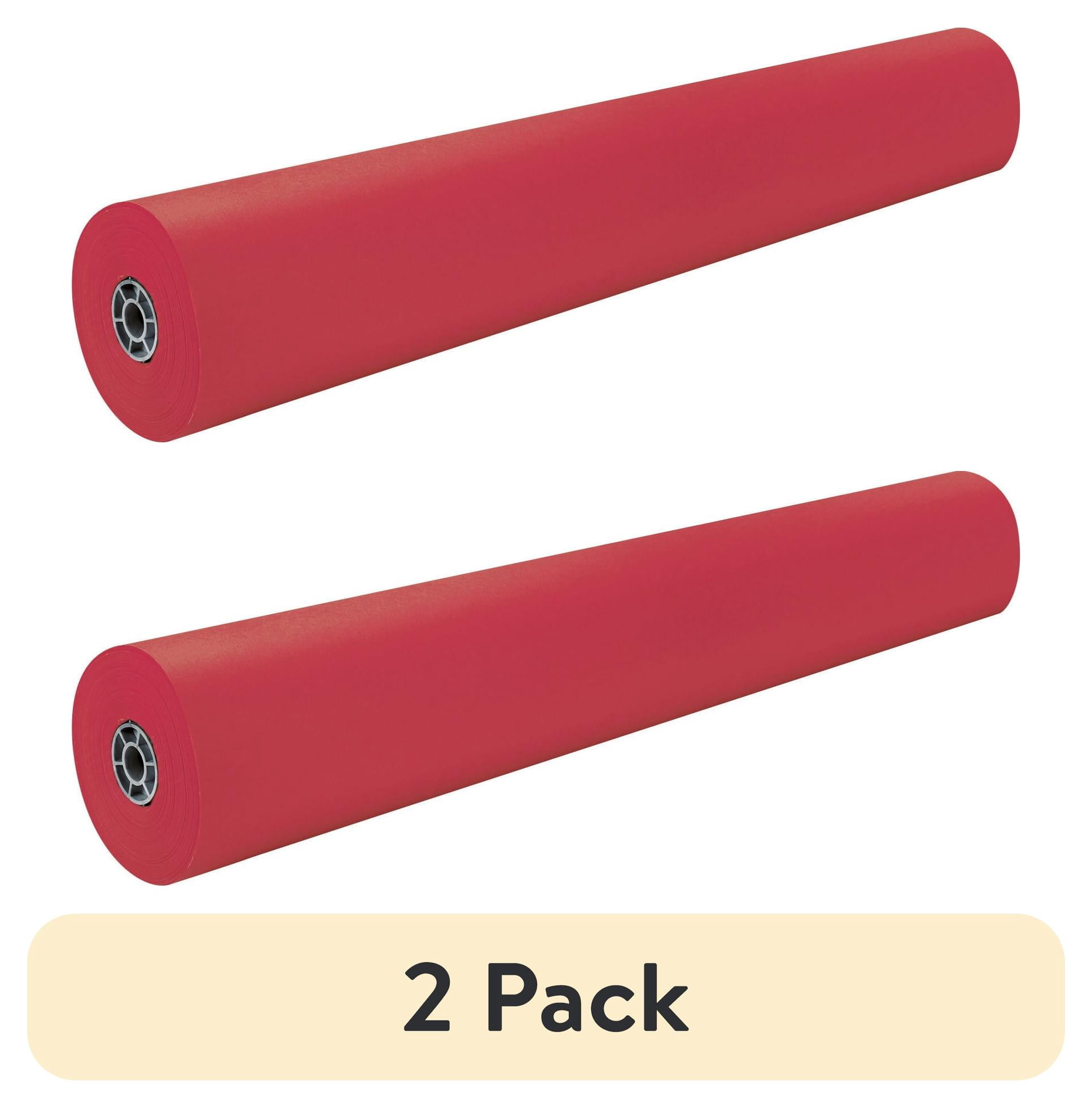 (2 pack) Rainbow Kraft Duo-Finish Kraft Paper Roll, 40 lb, 36 Inches x ...