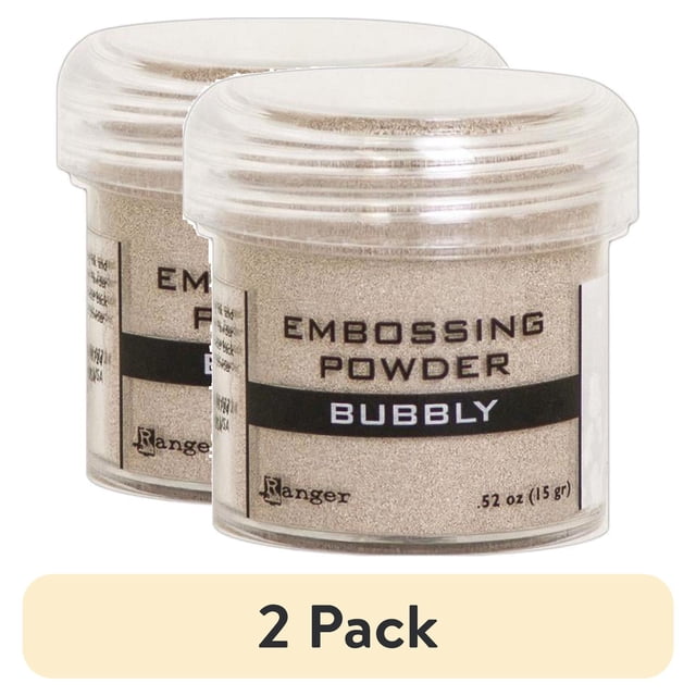 (2 pack) Ranger Embossing Powder-Bubbly - Walmart Business Supplies