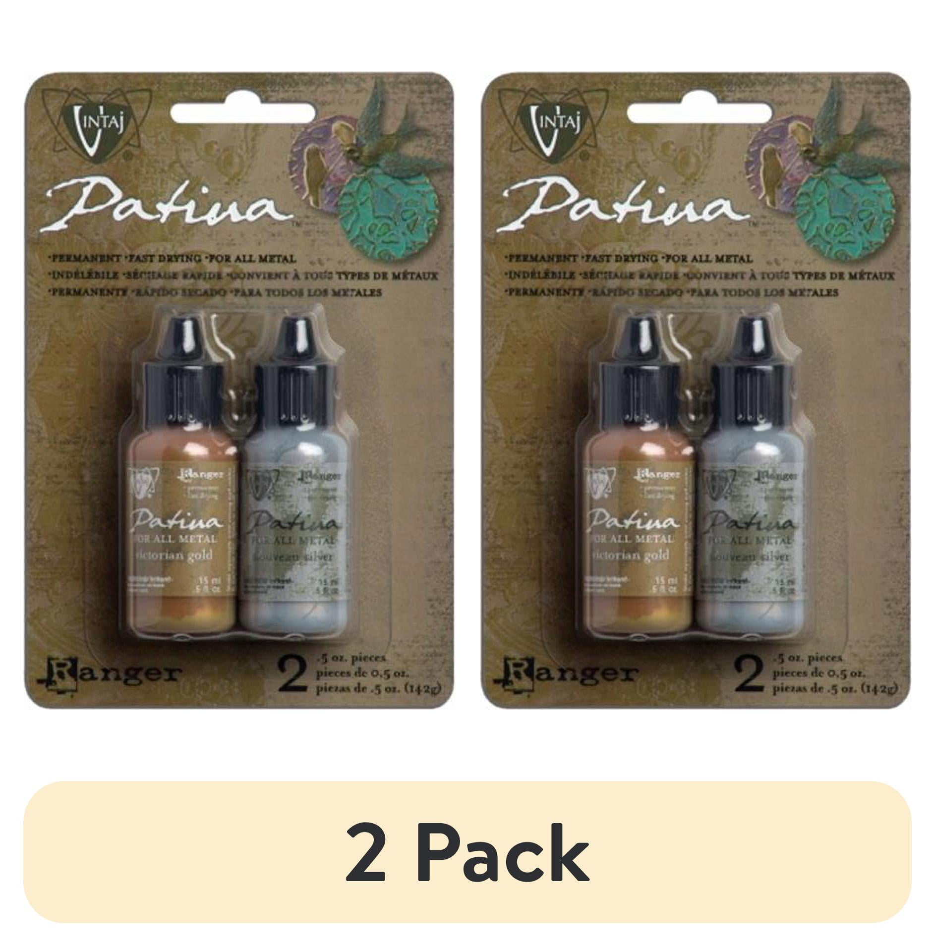 (2 pack) Ranger Vintaj Patina Kit, Treasured Heirloom Collection ...