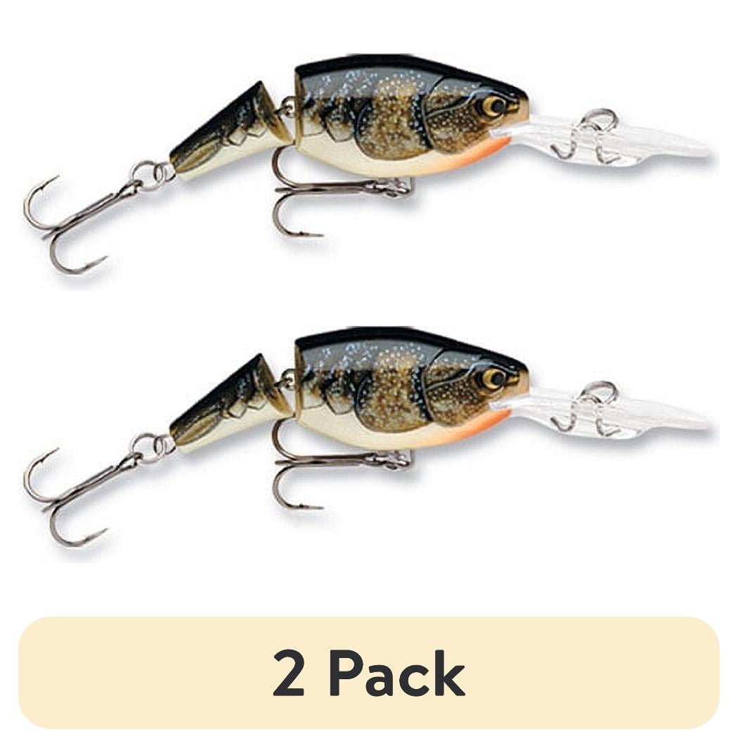 (2 pack) Rapala Jointed Shad Rap 05 Fishing Lure 2" 1/4oz Crawdad ...