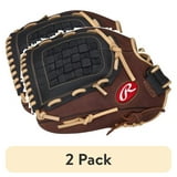 (2 pack) Rawlings 12.5 Inch RBG36 Baseball and Softball Glove for Left ...