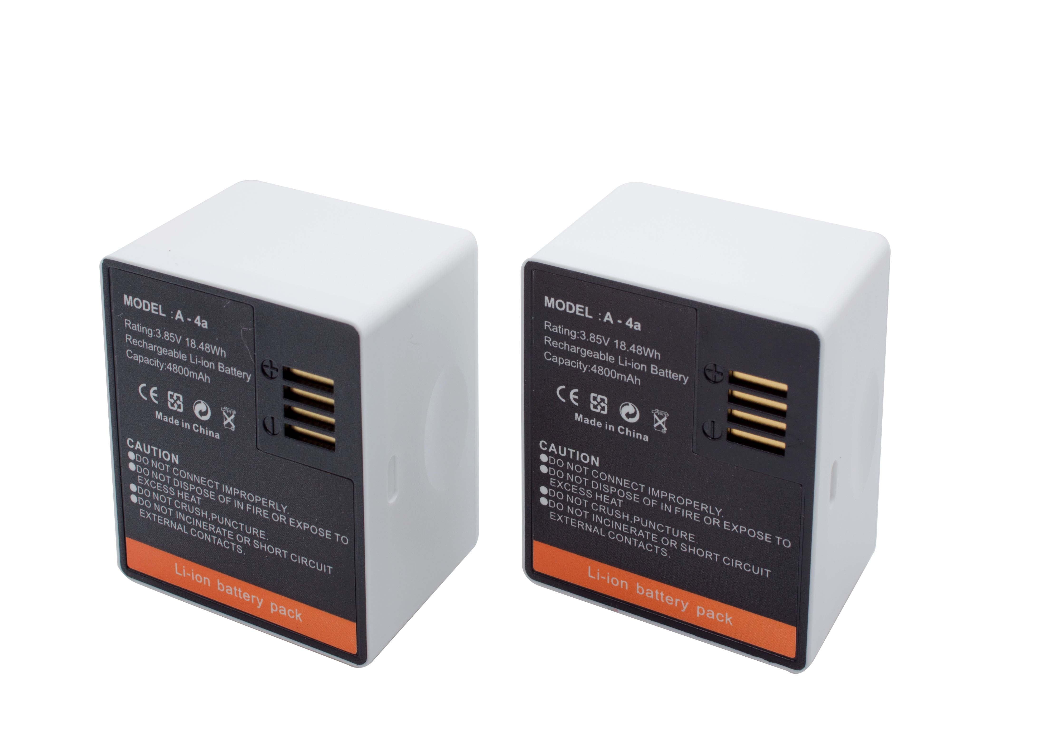 2 pack Rechargeable Battery Compatible with Arlo Pro 3/Pro 4/Ultra ...