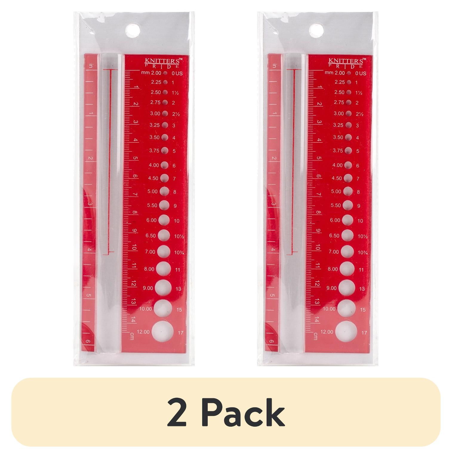 (2 pack) Rectangle Needle Gauge- - Walmart.com