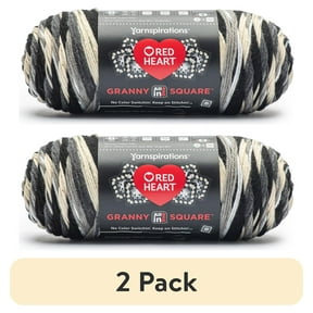 Red Heart All In One Granny Square Yarn-PEONY POP - Walmart.com