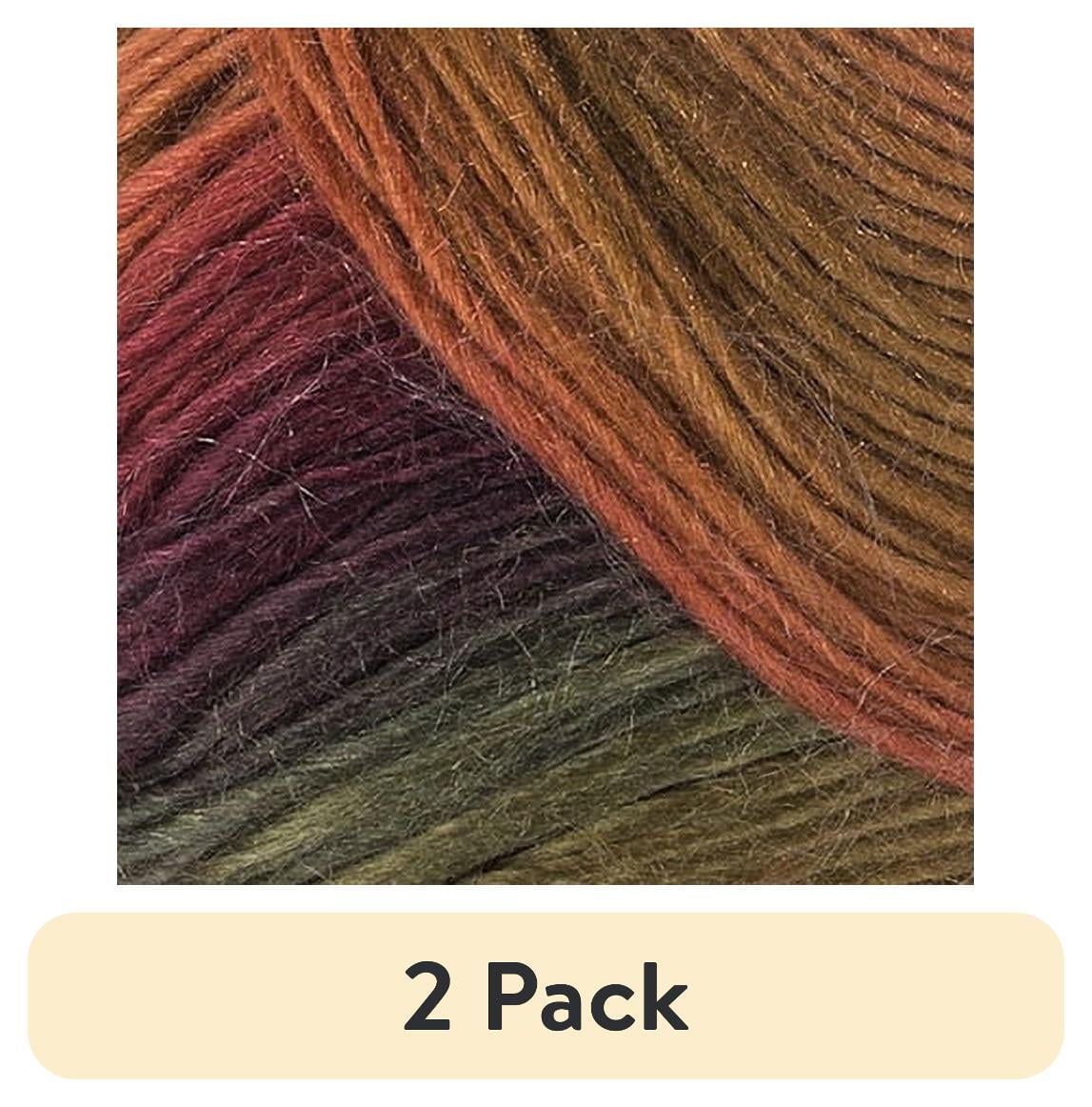 (2 pack) Red Heart Unforgettable Yarn, Polo, 3.5oz(100g), Medium ...