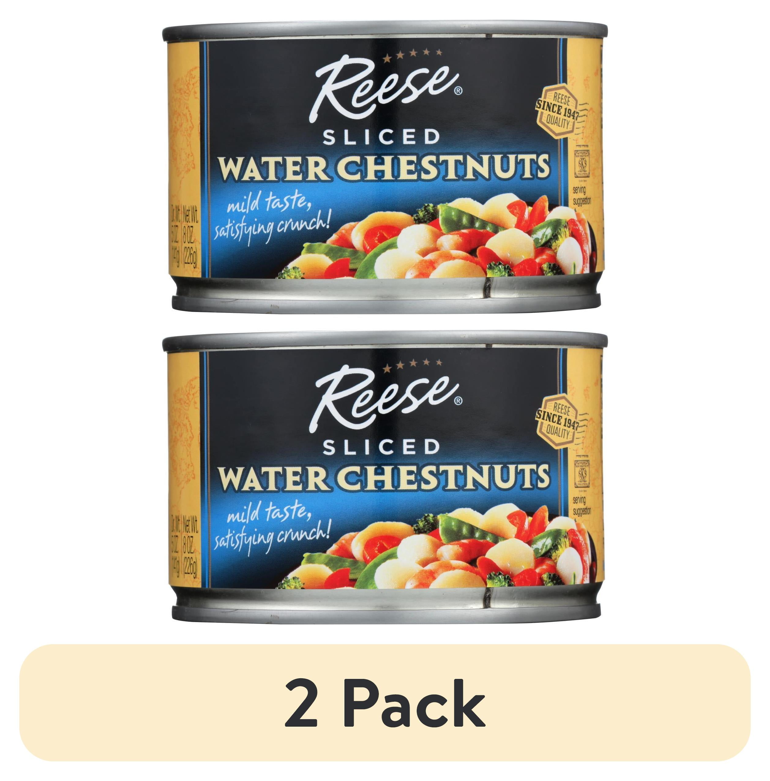 (2 pack) Reese Water Chestnuts Sliced, 8 oz - Walmart.com