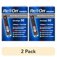 ReliOn Confirm Micro Blood Glucose Test Strips, 50 Count HSA/FSA ...