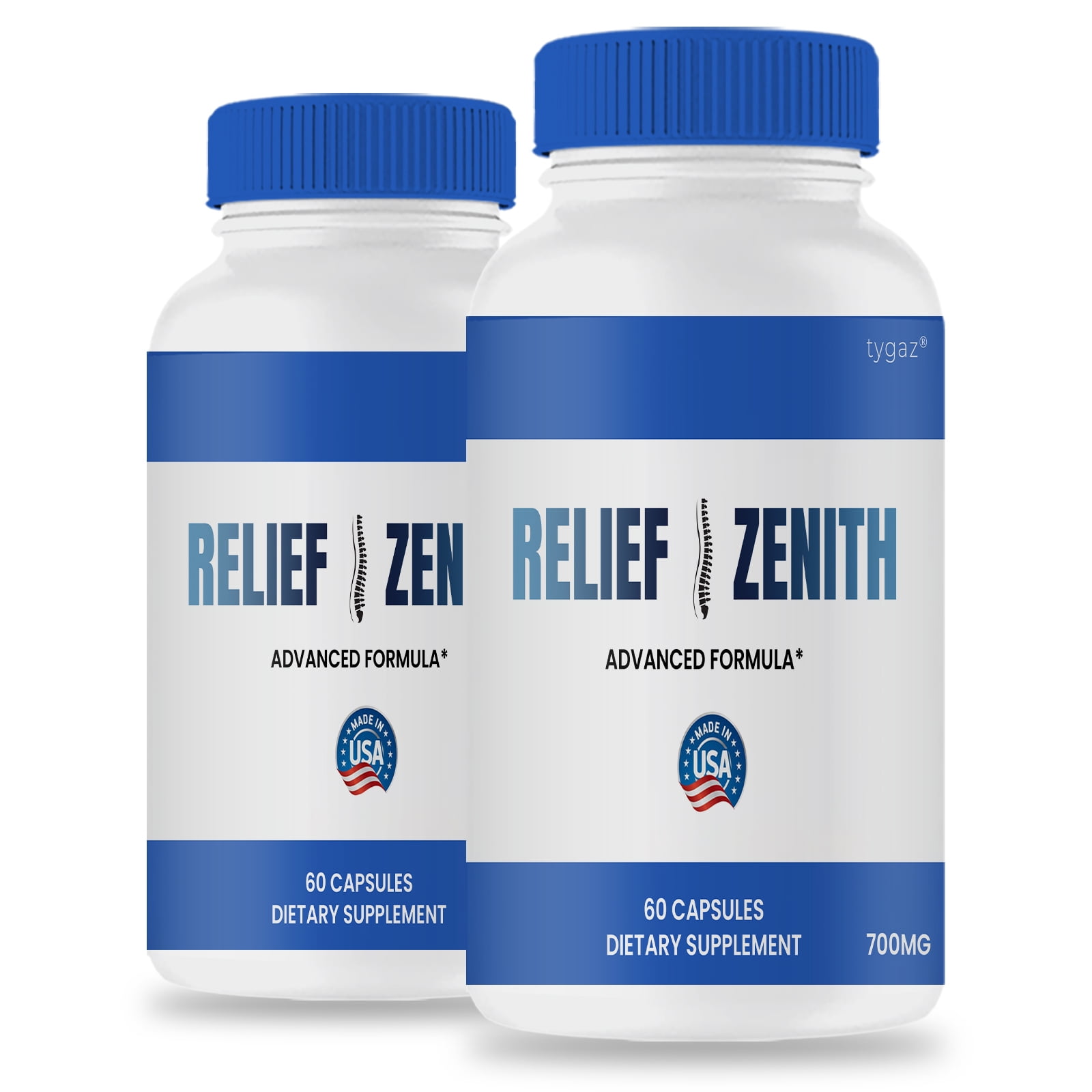 (2 pack) ReliefZenith - Relief Zenith Pill Supplement - Walmart.com