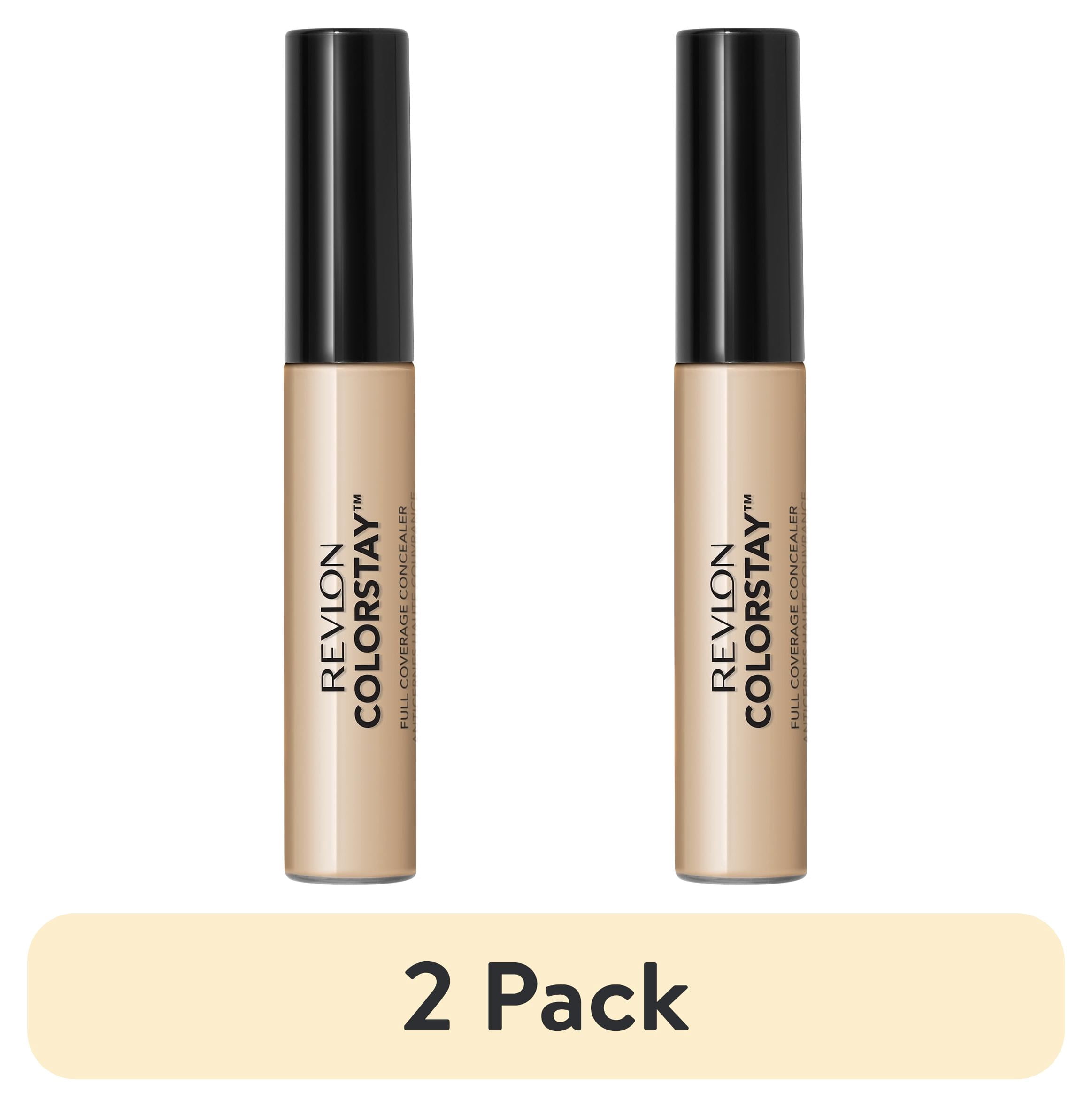 (2 pack) Revlon ColorStay Concealer, Longwearing Full Coverage Color Correcting Makeup, Bisque ...