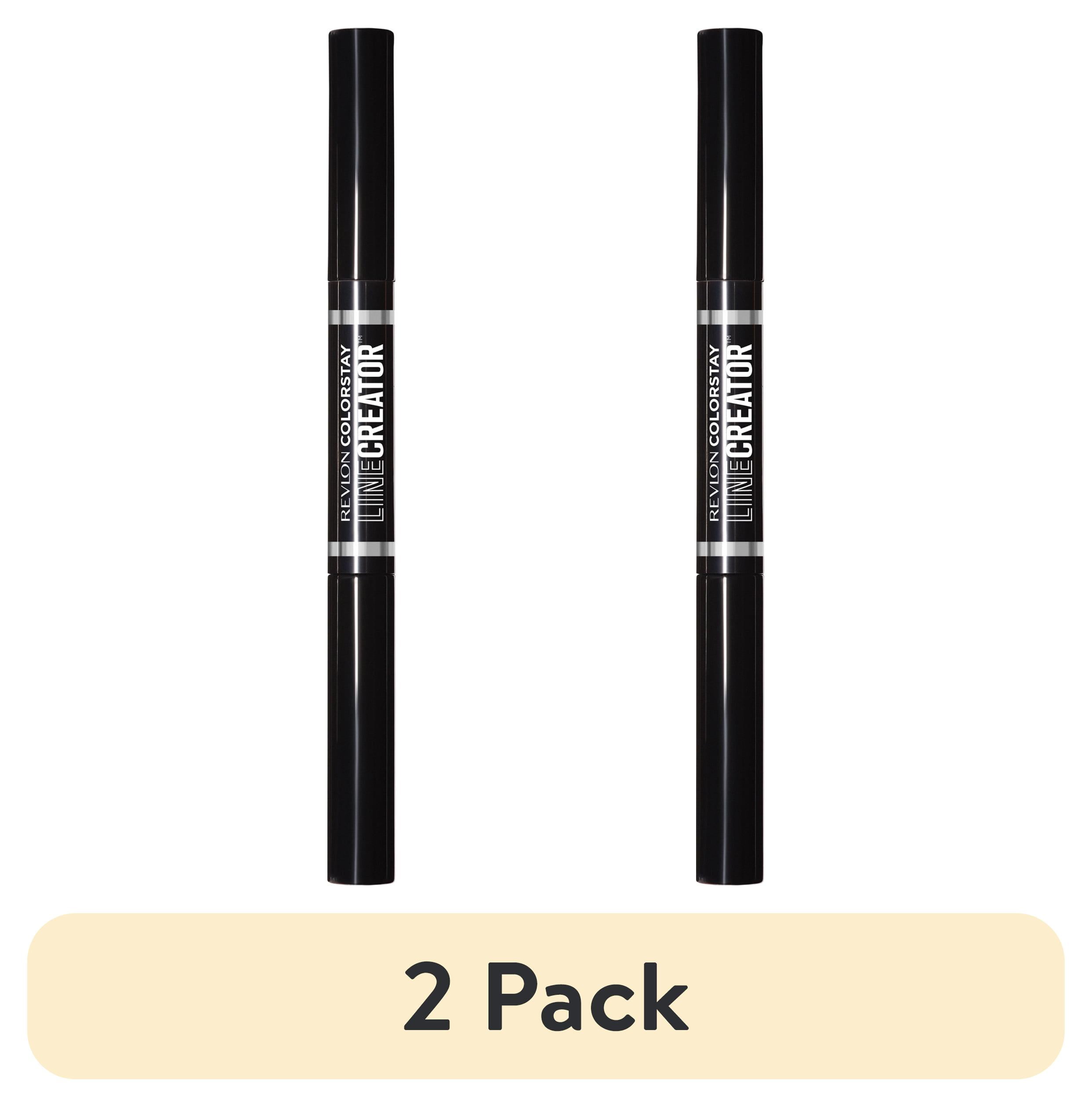 (2 pack) Revlon ColorStay Line Creator Waterproof Eyeliner Pencil, 151 ...