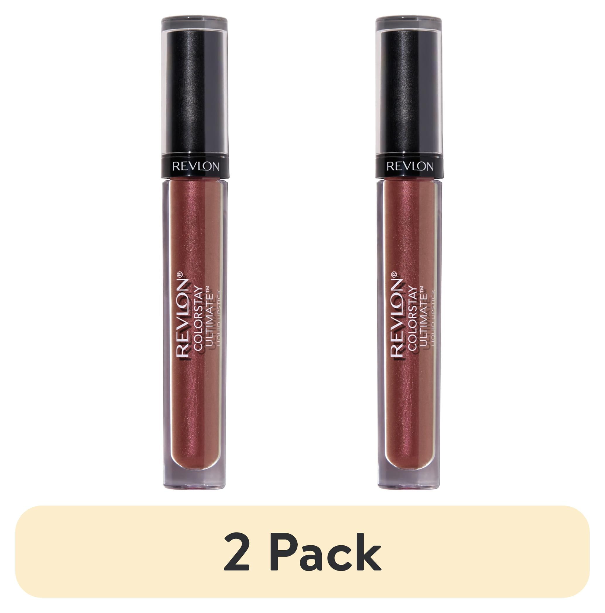 (2 pack) Revlon ColorStay Ultimate Lightweight Satin Liquid Lipstick, 0 ...