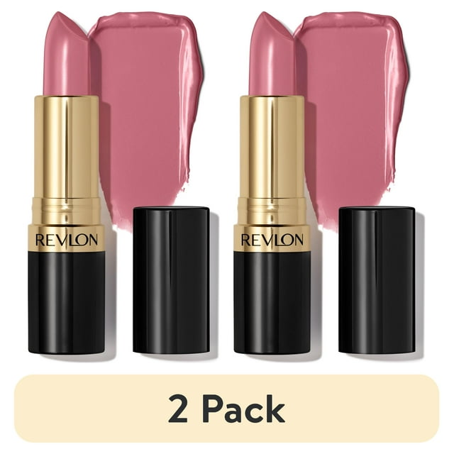 (2 pack) Revlon Super Lustrous Creme Lipstick, Creamy Formula, 668 ...