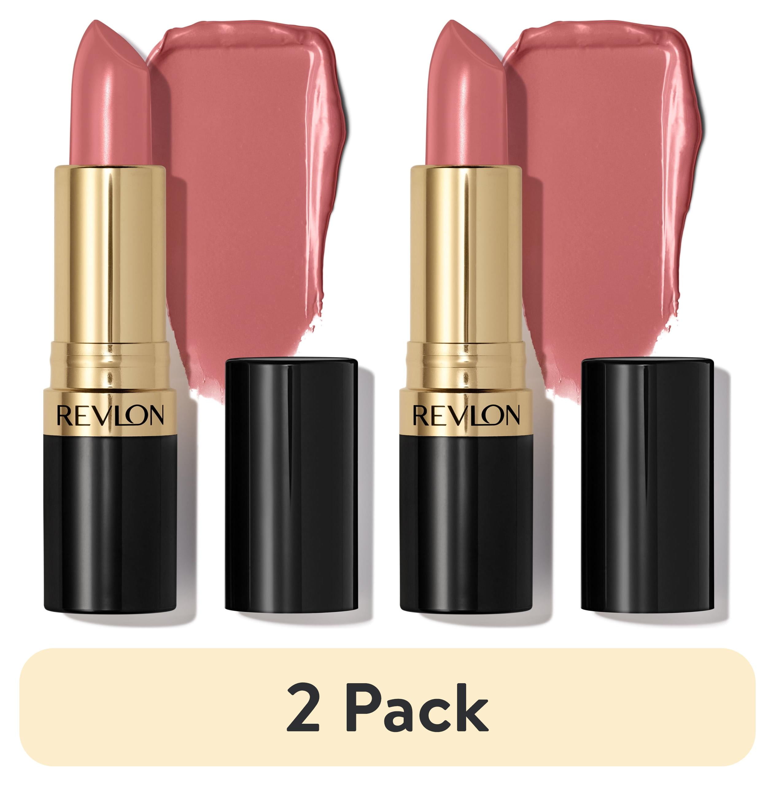 (2 pack) Revlon Super Lustrous Creme Lipstick, Creamy Formula, 762 ...