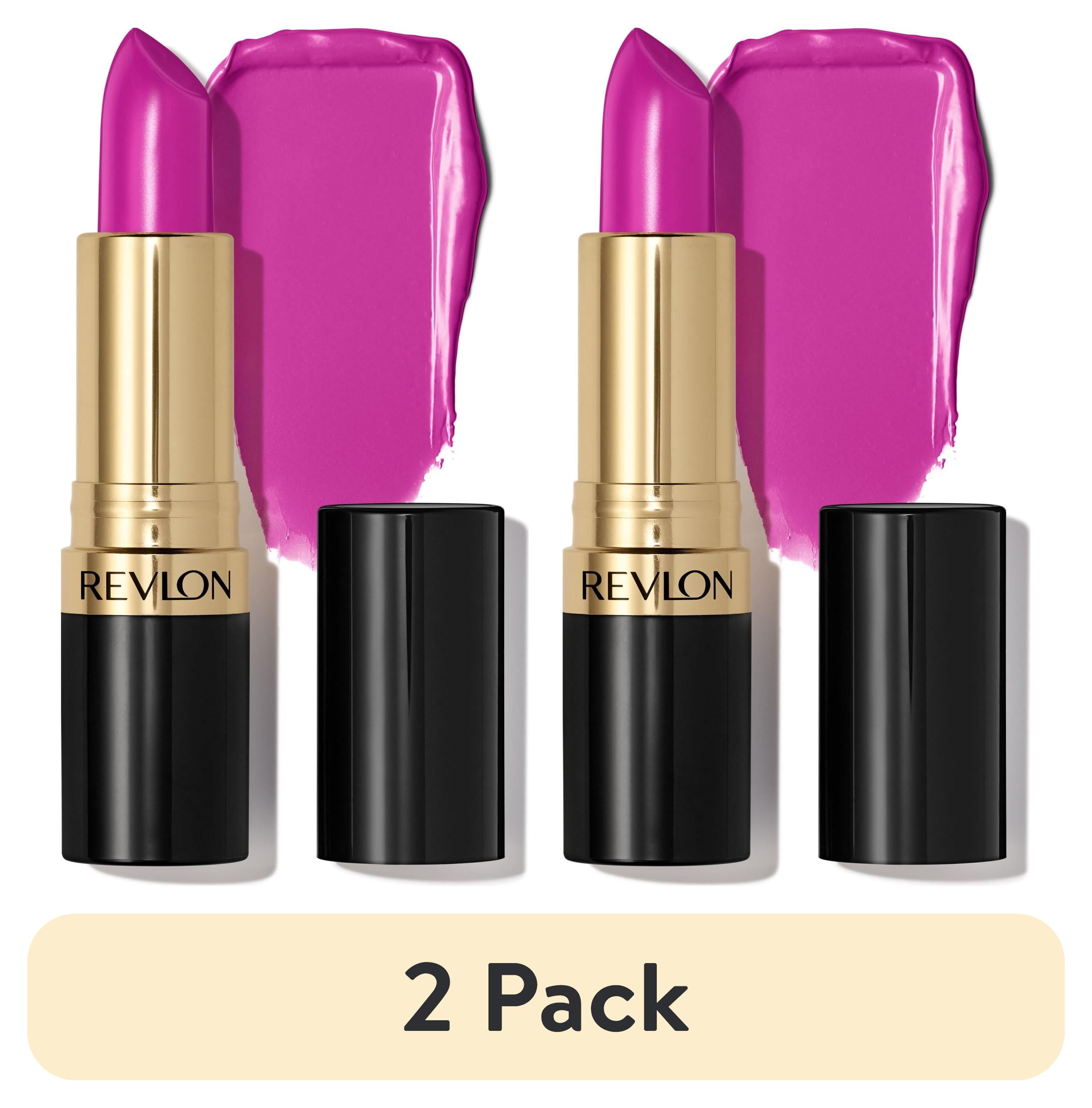 (2 pack) Revlon Super Lustrous Creme Lipstick, Creamy Formula, 770 ...