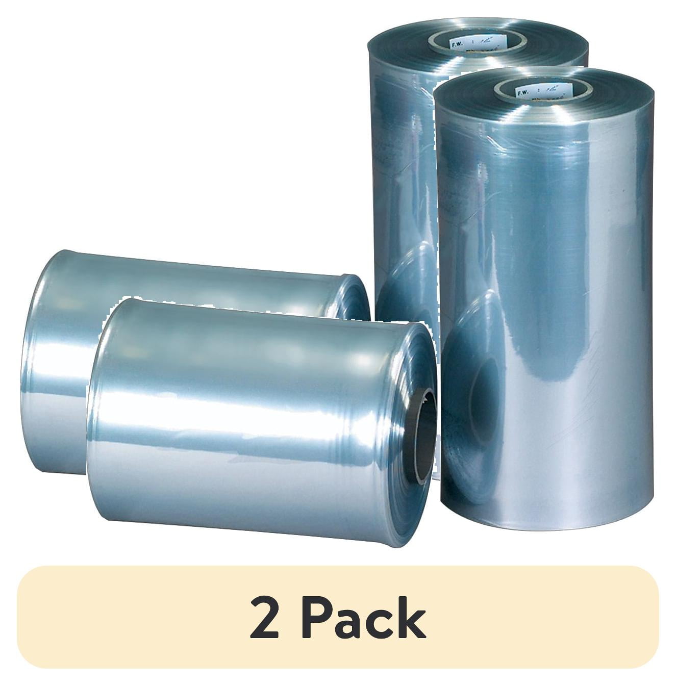 (2 pack) Reynolon Shrink Film,PVC,5044,18x75 Gx500 ft. SHPVC1875R ...