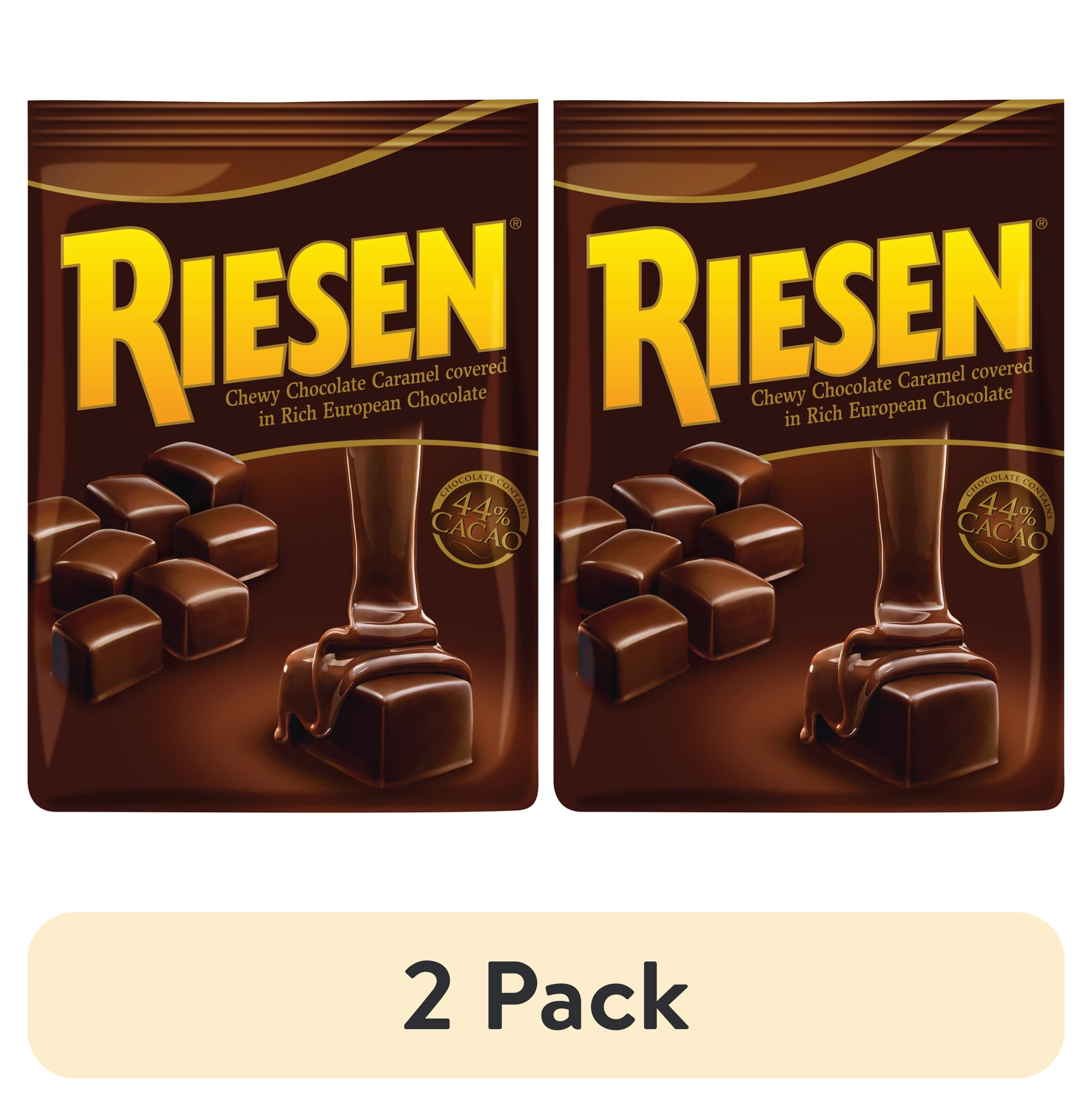 (2 pack) Riesen Chewy Chocolate Covered Caramels, 30 oz - Walmart.com