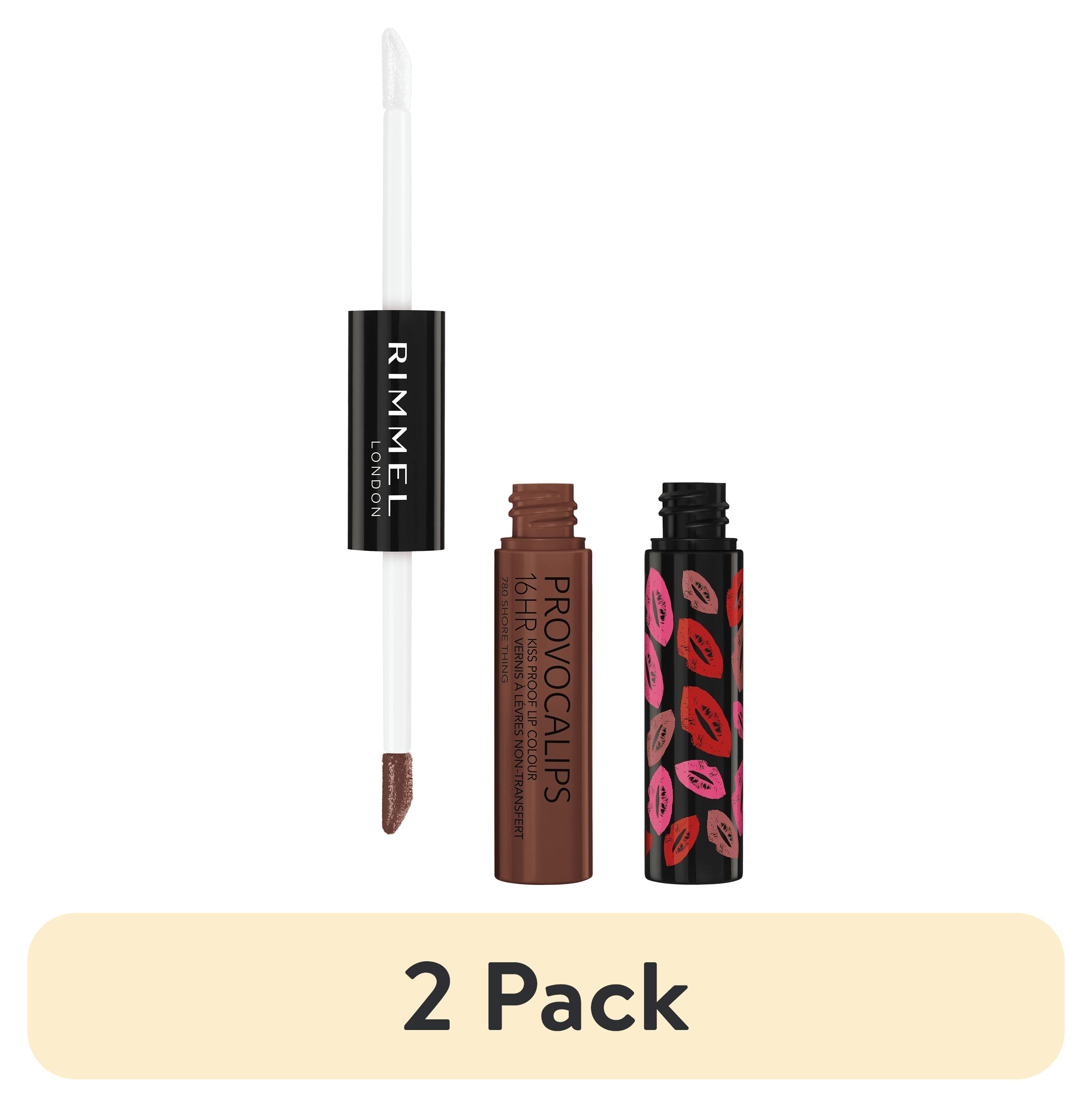 (2 pack) Rimmel London Provocalips 16HR Kiss Proof Lip Colour, Shore ...