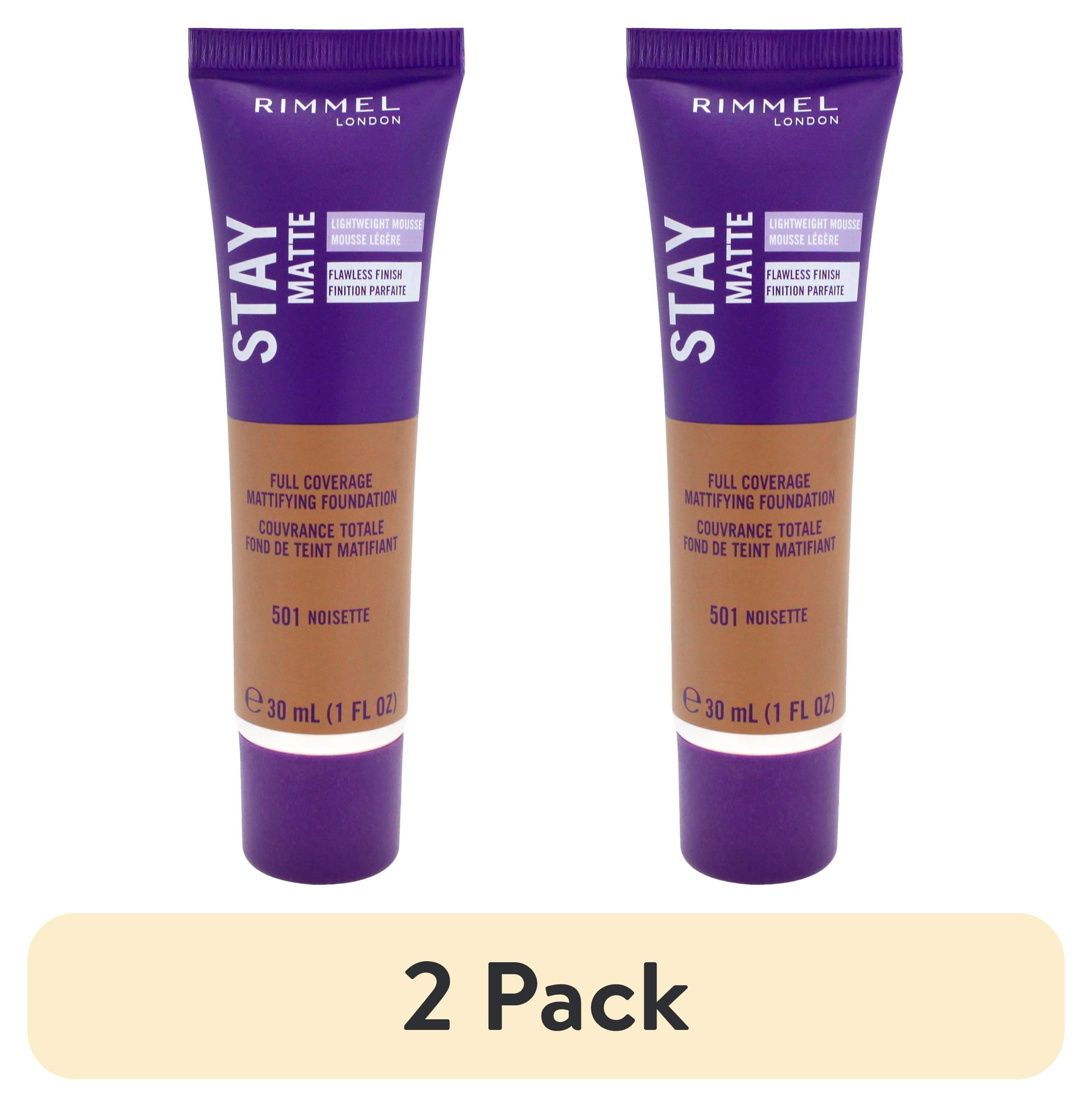 (2 pack) Rimmel London Stay Matte Liquid Foundation, Noisette, 1 oz ...
