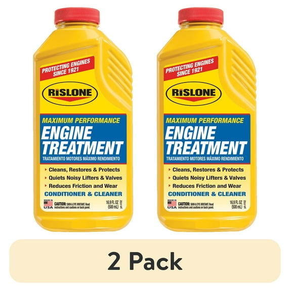 (2 pack) Rislone 4102 Engine Treatment Automotive Additive, 16.9 oz ...