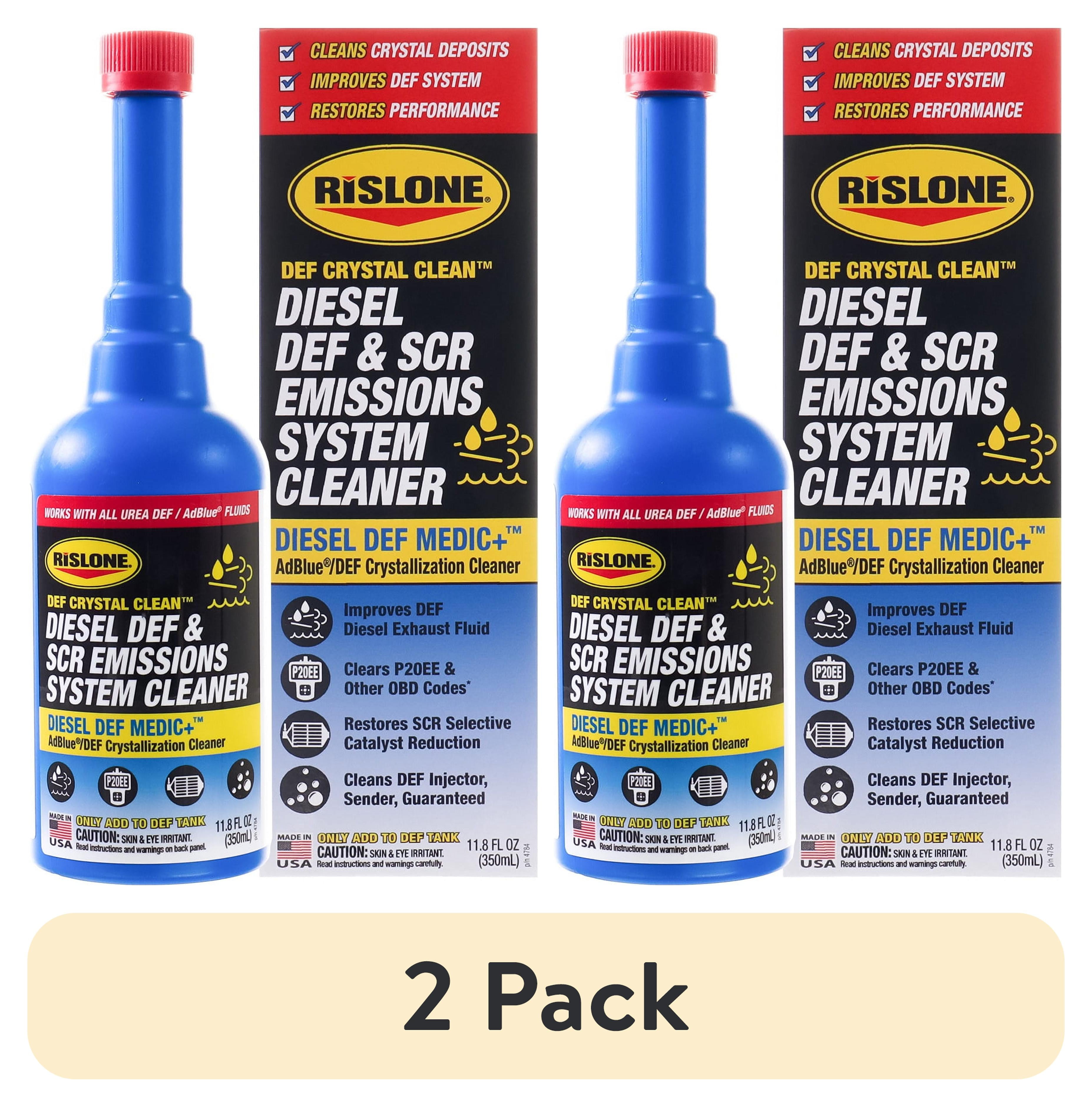 (2 pack) Rislone DEF Crystal Clean Diesel DEF & SCR Emissions System ...