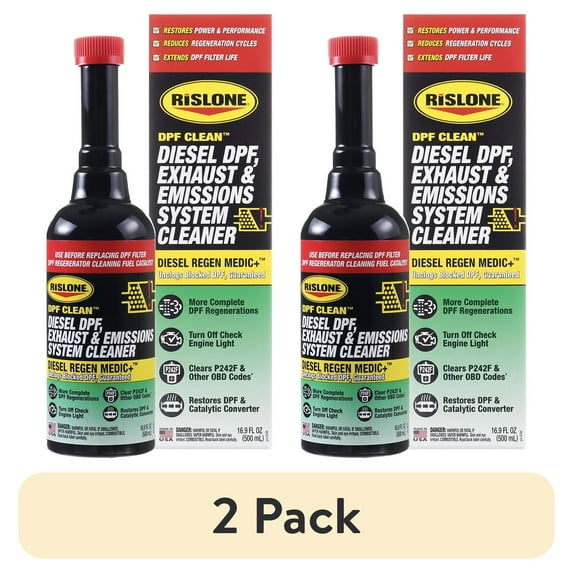 (2 pack) Rislone DPF Clean Diesel DPF, Exhaust & Emissions System ...