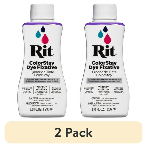 (2 pack) Rit, Colorstay Dye Fixative, 8 fl. oz. - Walmart.com