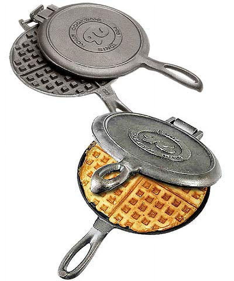 (2 pack) Rome Industries Old Fashioned Waffle Iron - Walmart.com