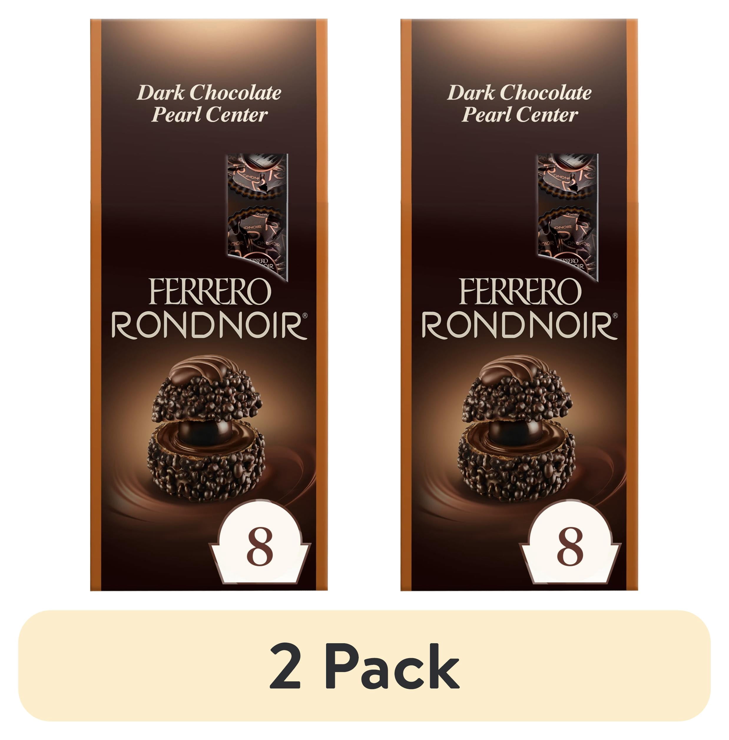 (2 pack) Ferrero Rondnoir Premium Gourmet Dark Chocolate, 8 Count ...