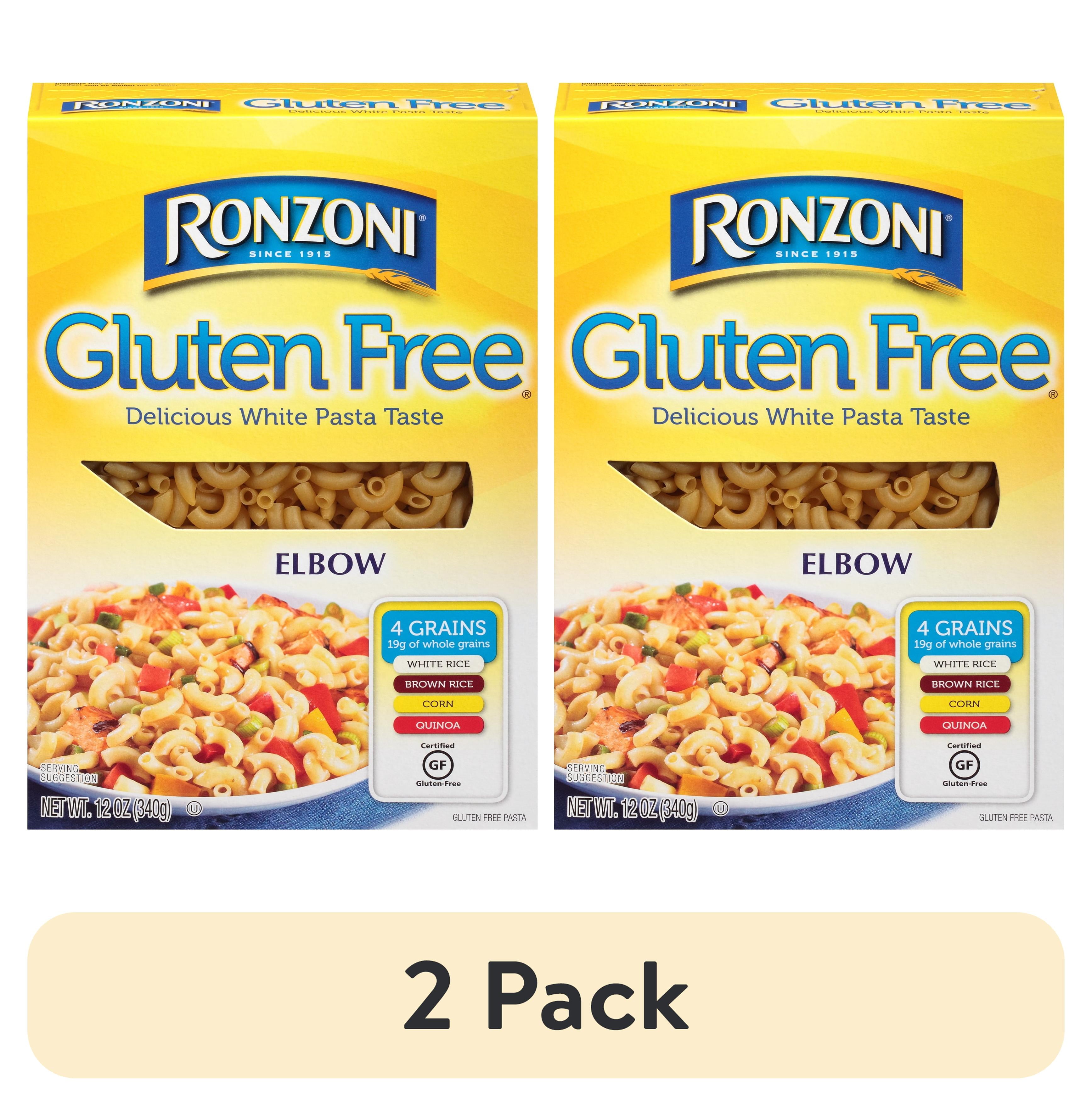 (2 pack) Ronzoni Gluten Free Â® Elbow Pasta, 12 oz.Shelf Stable Carton ...
