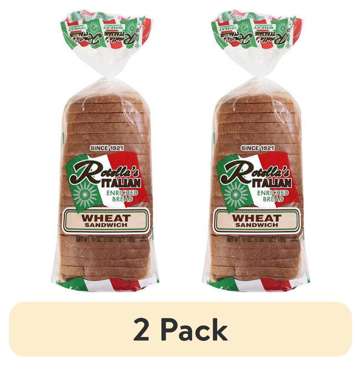 (2 pack) Rotellas Wheat Sandwich Bread - Walmart.com