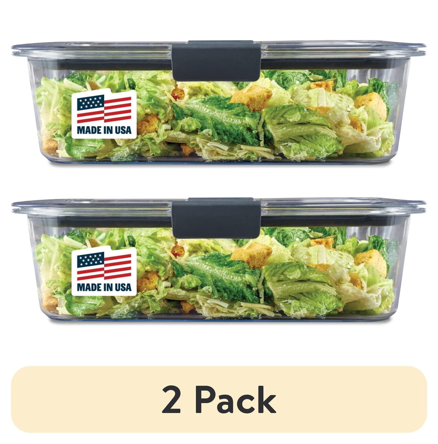 Rubbermaid Brilliance 9.6 Cup Food Storage Container - BPA-Free ...