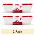 Rubbermaid TakeAlongs 2pk - Food storage containers for - Walmart ...