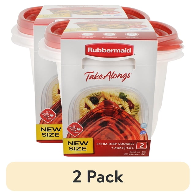 Rubbermaid 7-Cup Containers - Sealing jars for supermarkets - Walmart ...