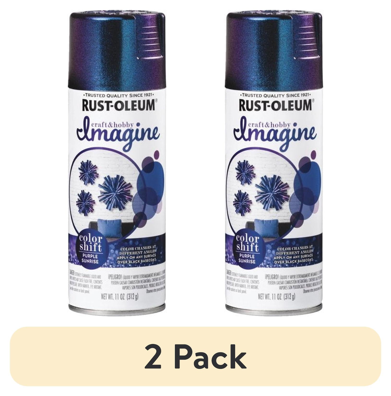 (2 pack) Rust-Oleum 353337 Shift Spray Paint, Purple Sunrise, Each ...