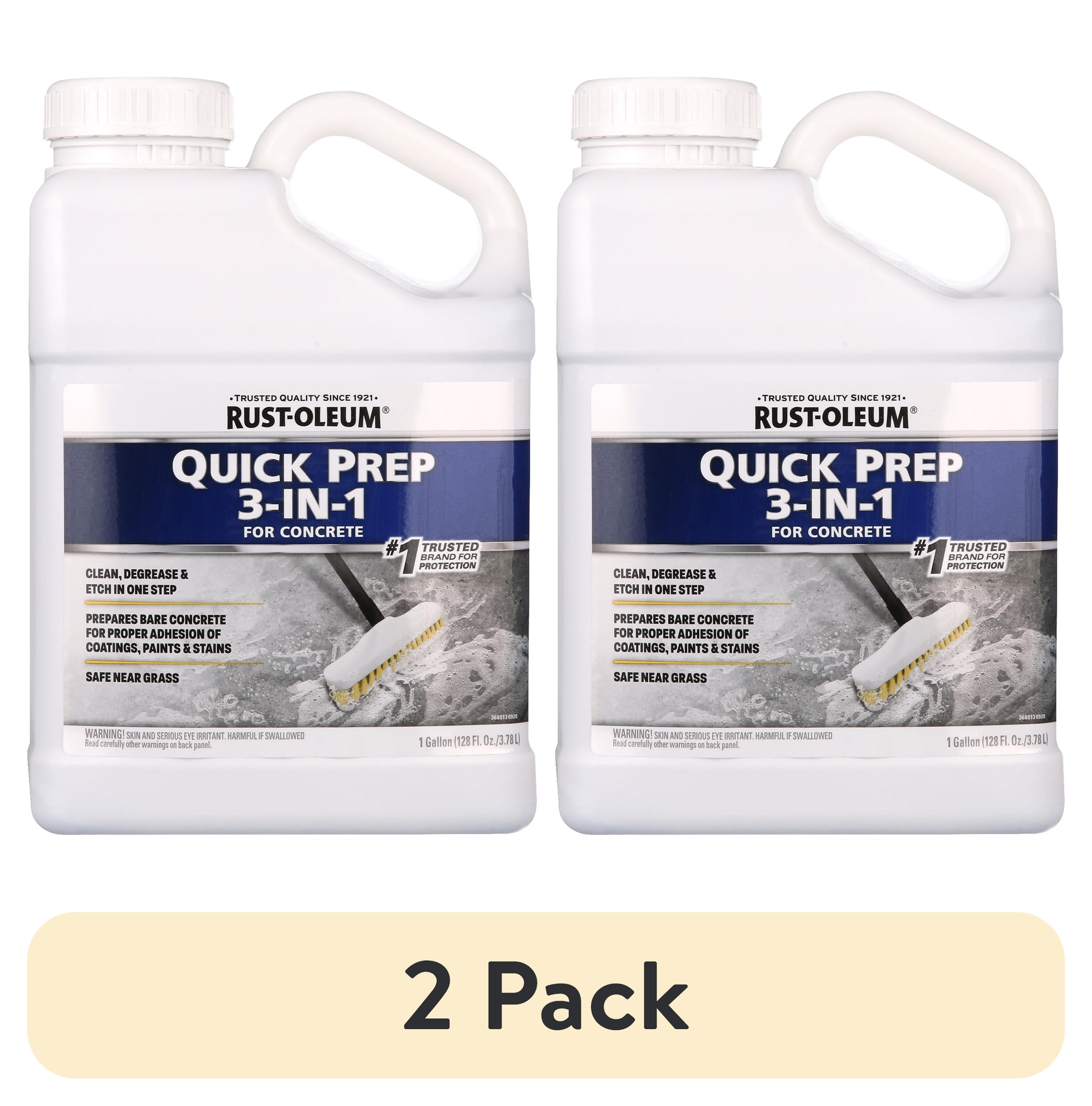 (2 pack) Rust-Oleum Quick Prep 3-in-1 Cleaner, Degreaser & Etch-362970 ...