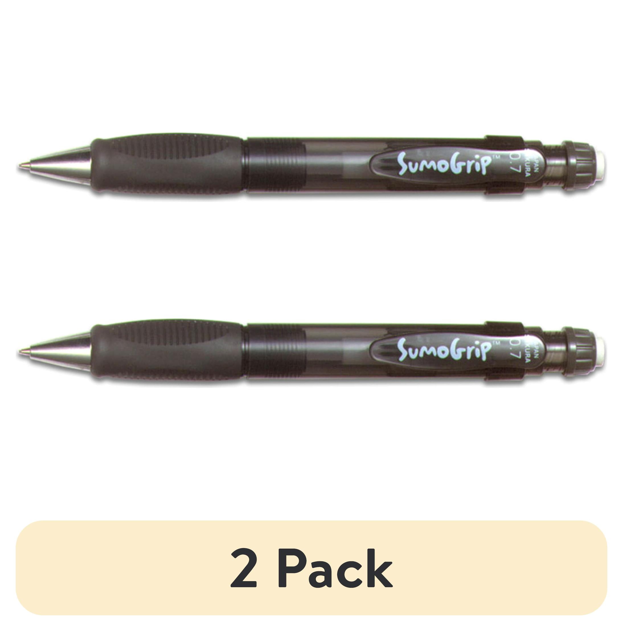 (2 pack) SAKURA SumoGrip 0.7mm Mechanical Pencil, Ergonomic Grip, Gray ...