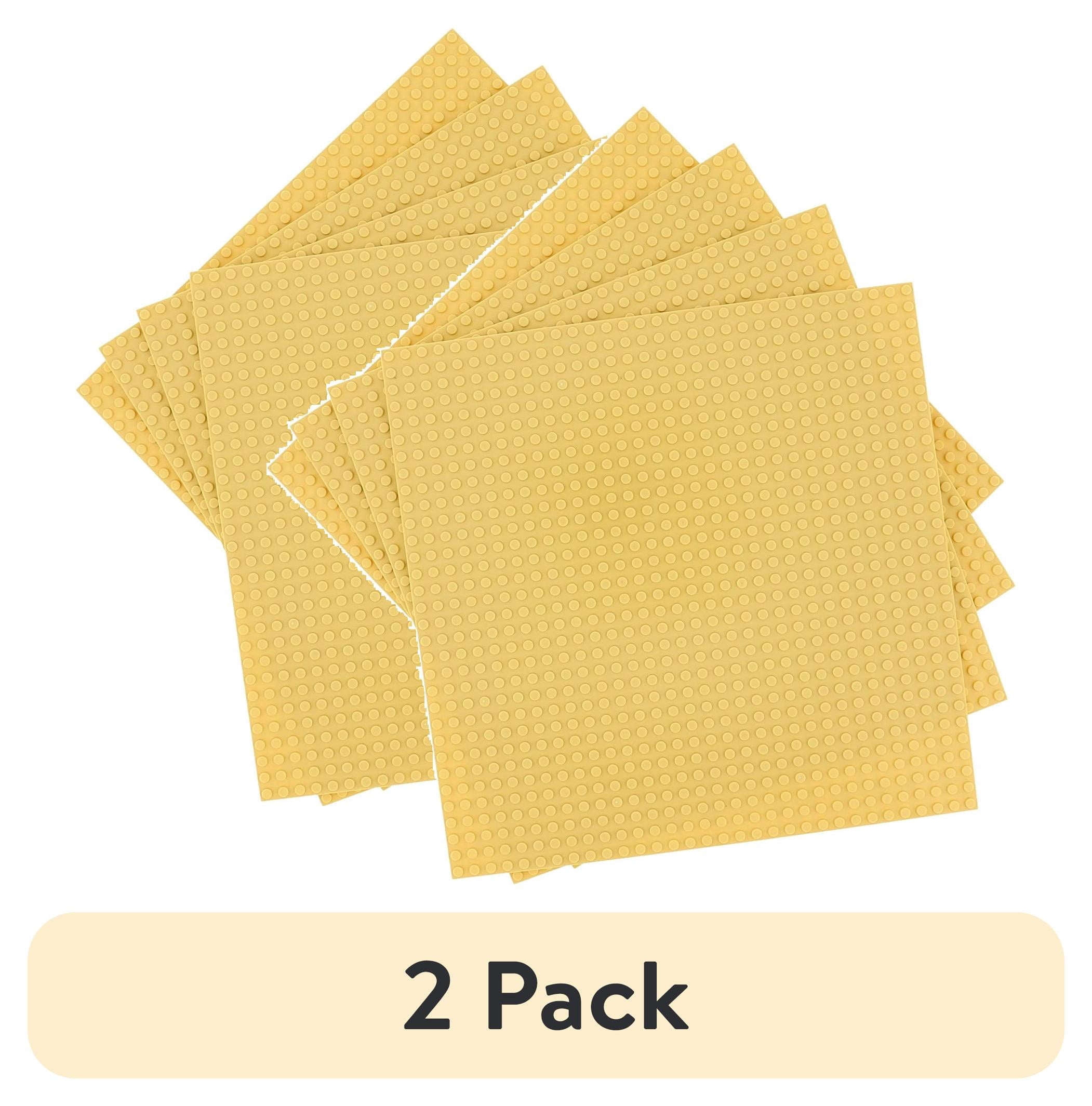 (2 pack) SCS Direct Brick Building Base Plates - Large 10x10" Sand Base ...